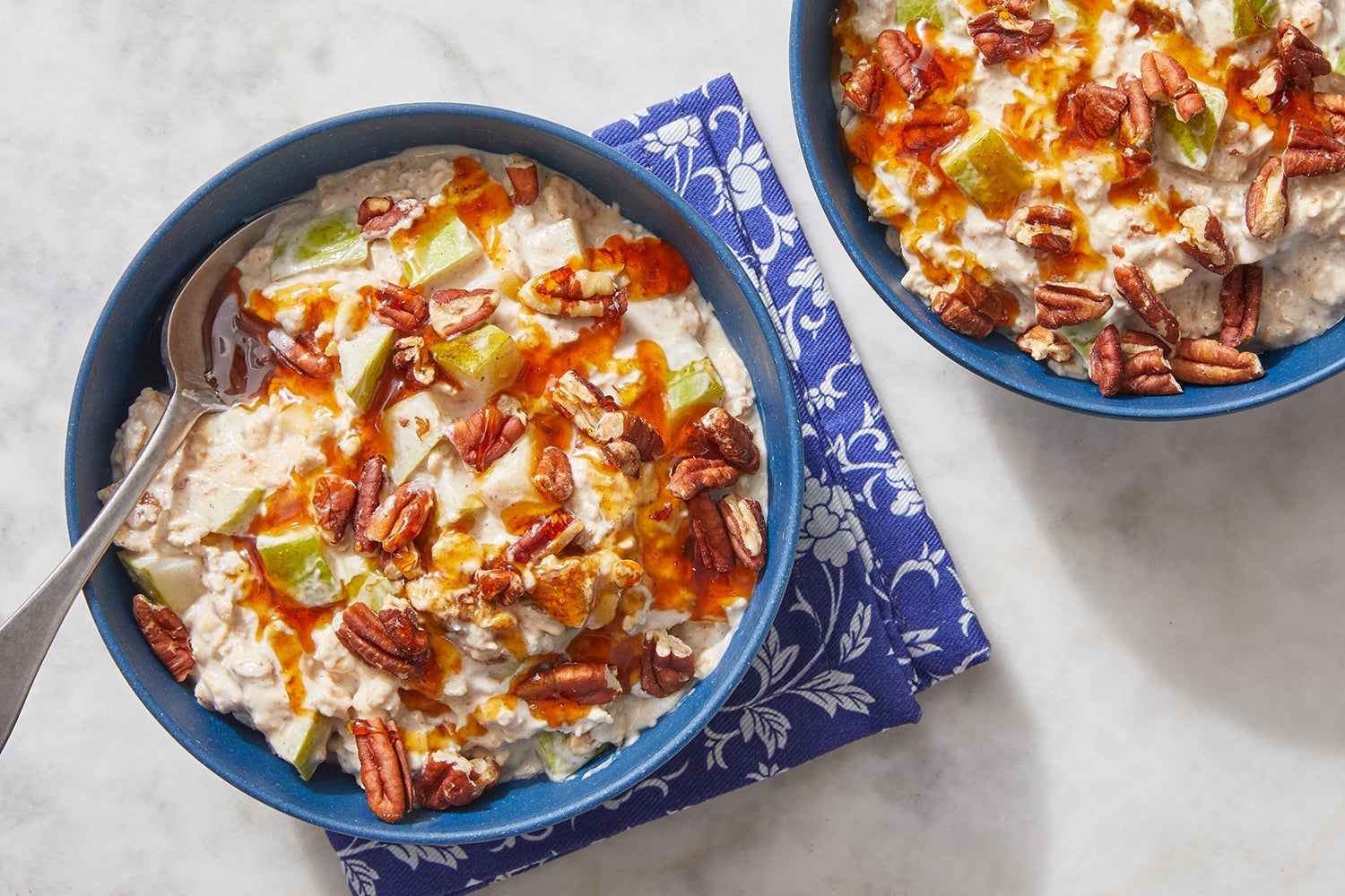 Recipe: Pear & Fig Overnight Oats with Pecans & Maple Syrup - Blue Apron