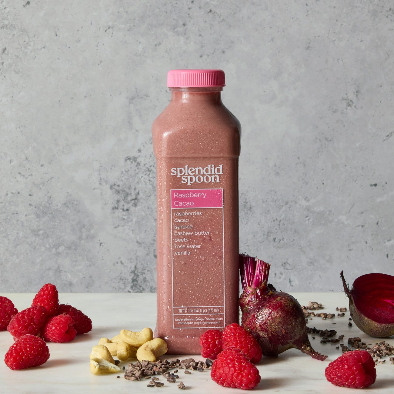 Recipe: Raspberry Cacao Smoothie By Splendid Spoon - Blue Apron