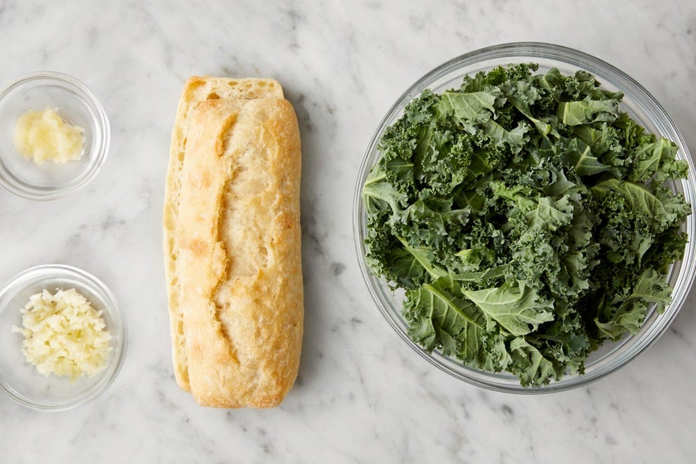Recipe Lumaca Rigata Pasta With Capers And Garlic Bread Blue Apron