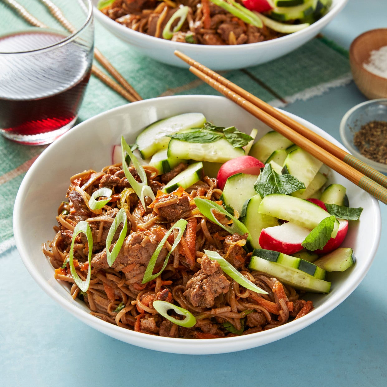 Recipe Bulgogi Beef And Soba Noodle Stir Fry With Marinated Vegetables Blue Apron