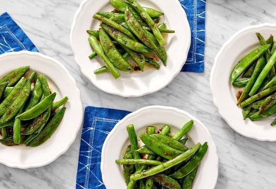 Recipe: Truffle Green Beans & Snap Peas with Browned Butter - Blue Apron