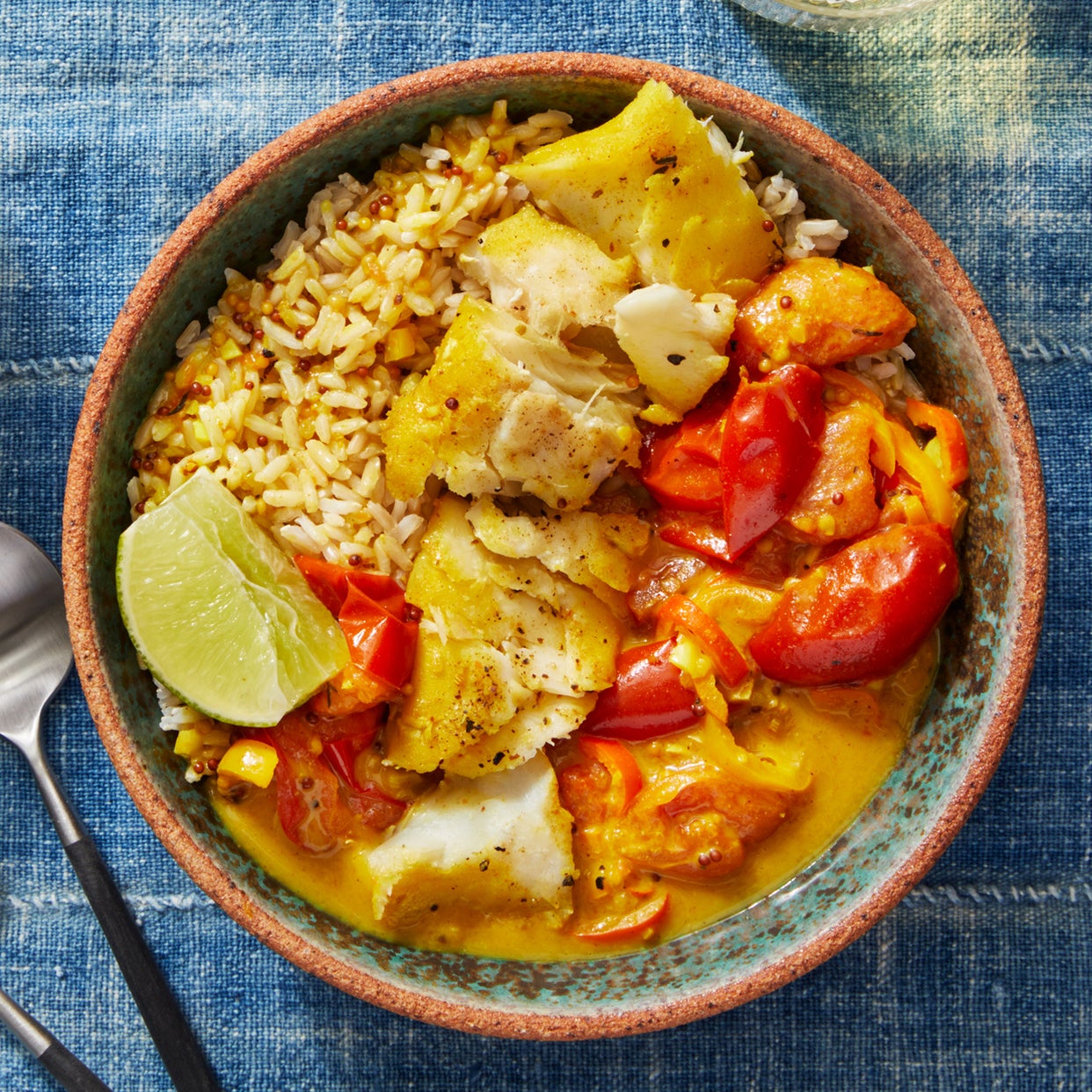 Cod & Coconut Curry Bowl