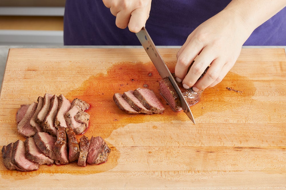 Recipe Seared Steaks And Mashed Potatoes With Roasted Carrots And Homemade